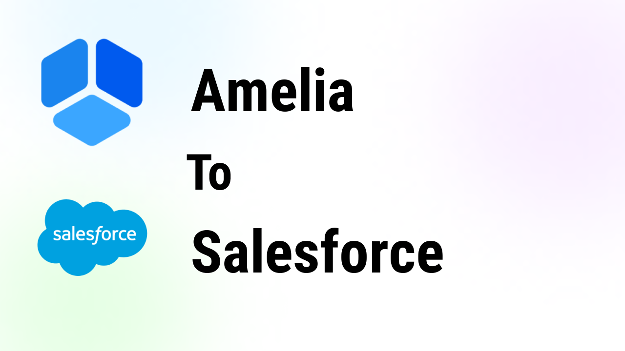 Connect Amelia With Salesforce Integration In Less Than 2 Minutes Bit Apps