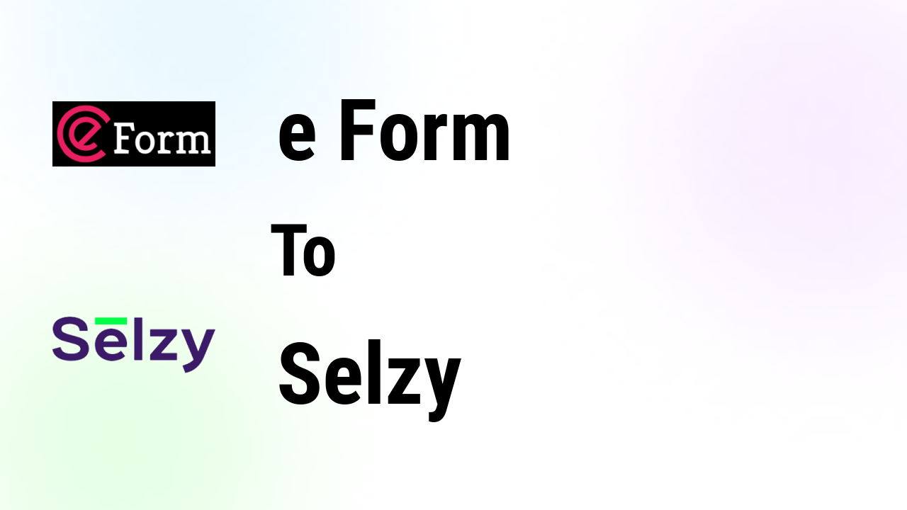 Automate eForm with Selzy integration - Bit Apps