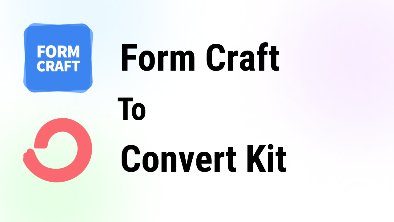 How to integrate FormCraft with ConvertKit only 2 easy Steps - Bit Apps