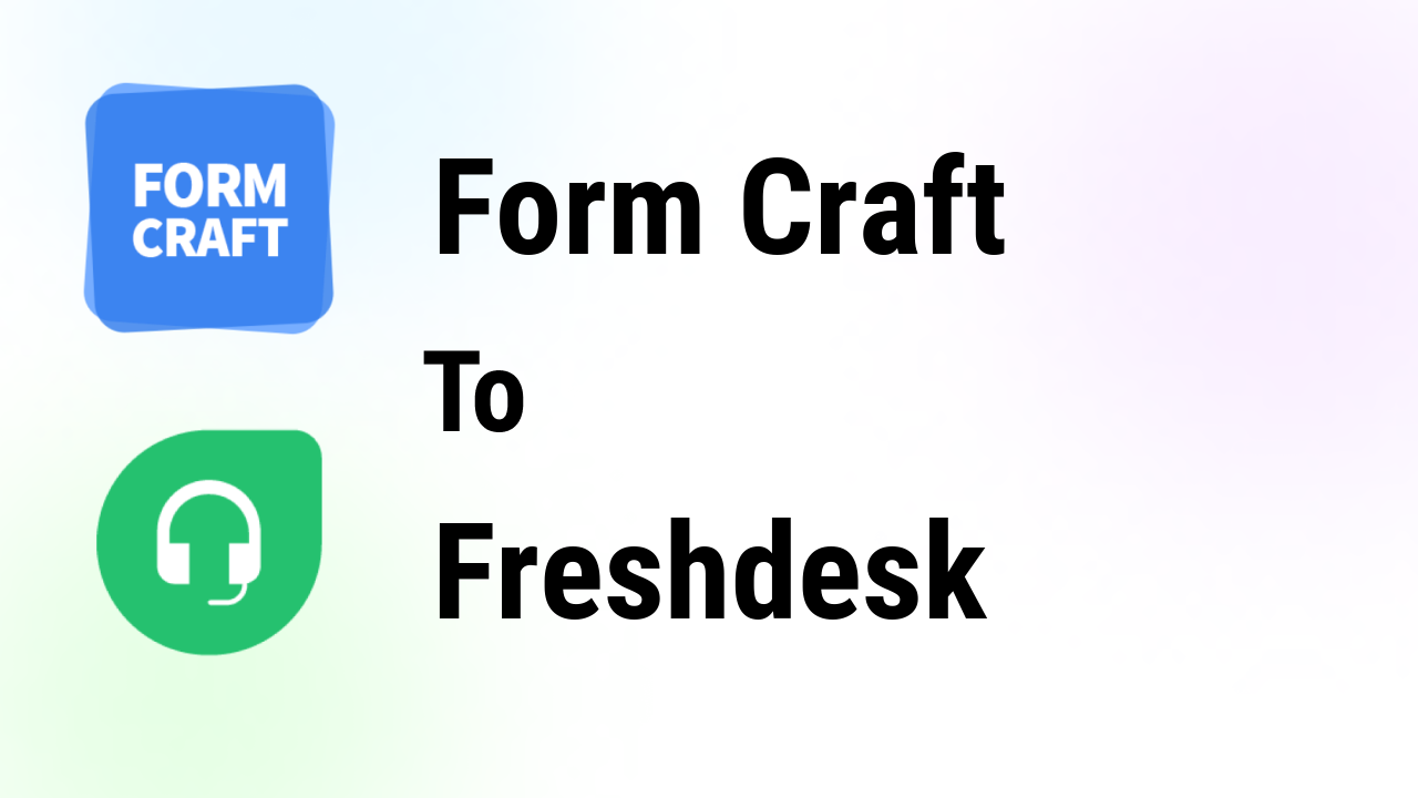 How to integrate FormCraft with Freshdesk only 2 easy Steps - Bit Apps