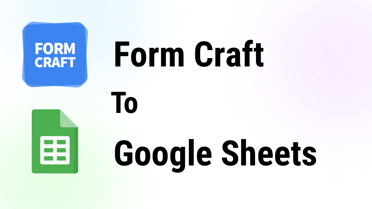 Automate FormCraft with Google Sheets integration - Bit Apps